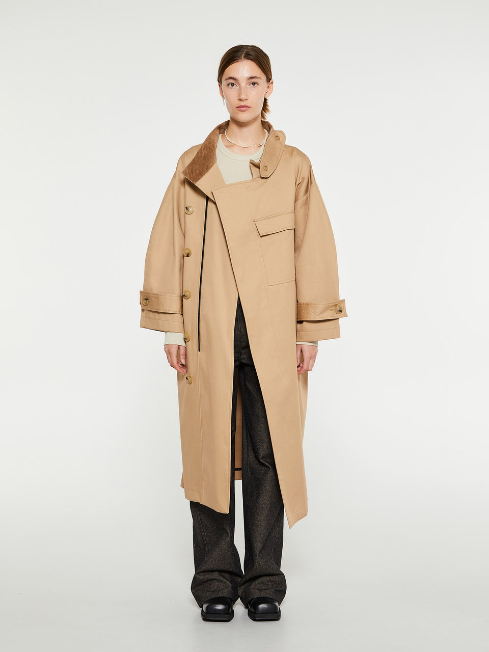 Af Agger - Water Resistant Coat in Beige – Stoy