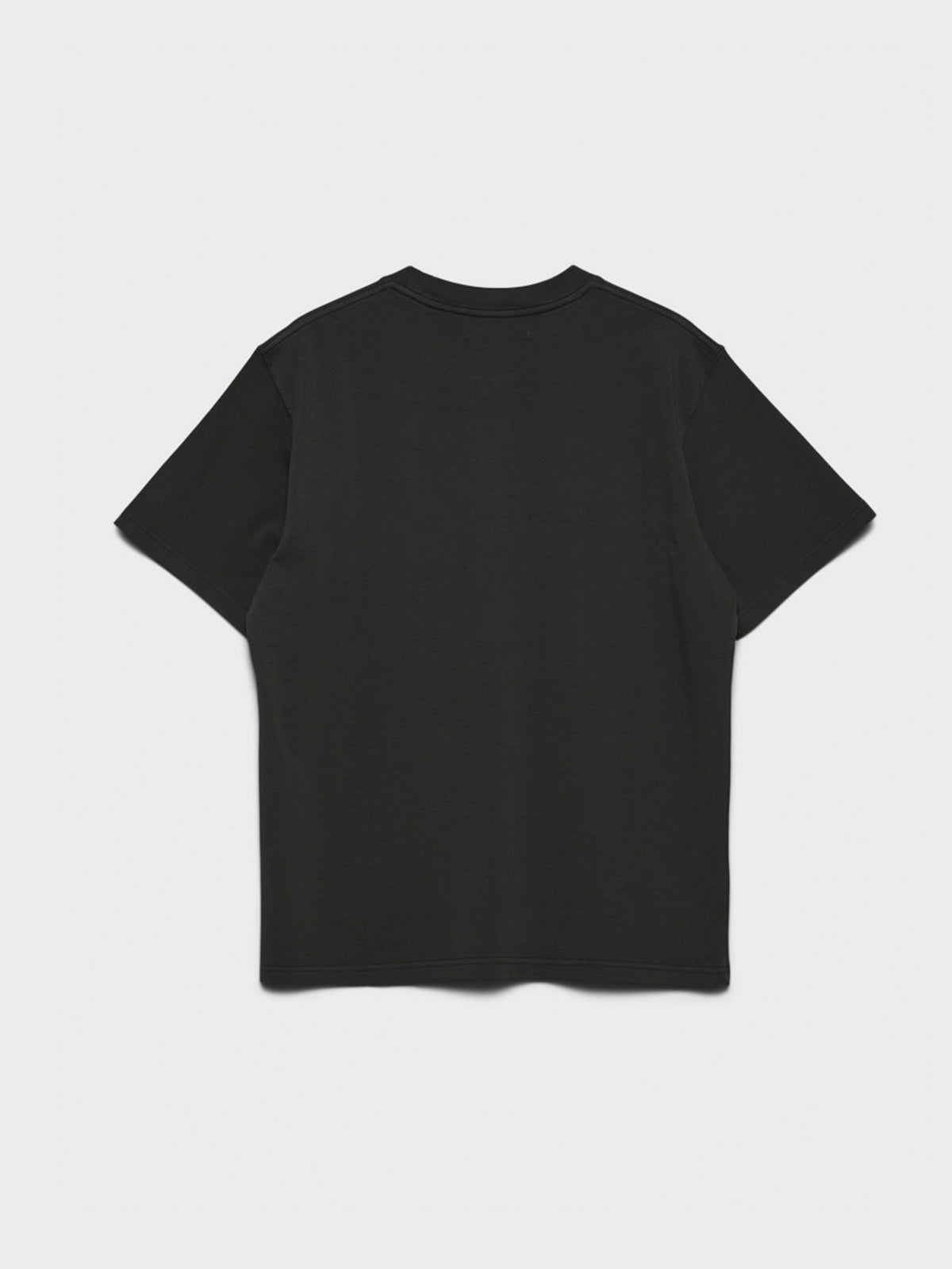Palmes Society T Shirt In Charcoal Stoy Palmes Society T Shirt In Charcoal Stoy